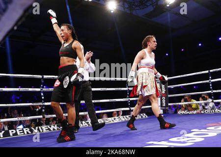 COPENHAGEN, DENMARK 20140914. Cecilia Braekhus (32) was superior ...