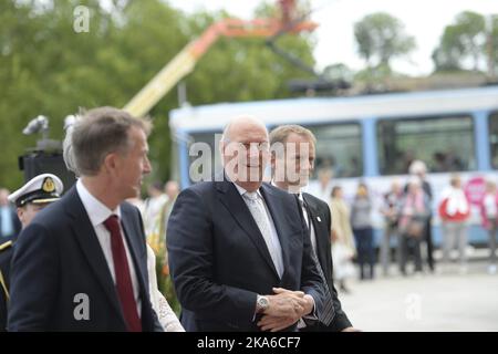 Oslo, Norway 20150610. King Harald arrives to celebrate Nobel Peace ...