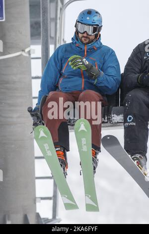 STRANDA, Norway 20160128. Crown Prince Haakon visits Orkla's factory ...