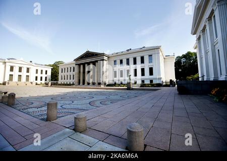 Oslo, Norway 20160802. University of Oslo (UIO) is the oldest and ...