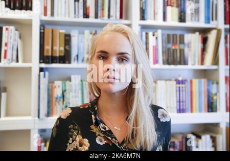 Oslo, Norway 20160809. Tiden Norsk Forlag (a norwegian publishing ...