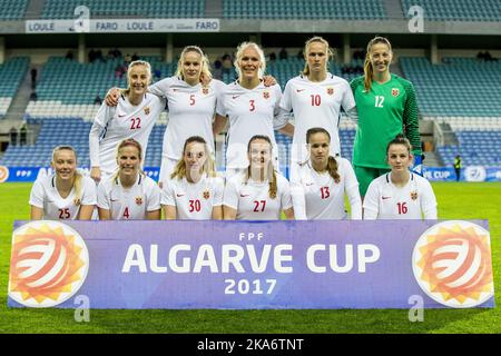 Faro, Portugal 20170303. Hege Hansen and Ivana Andres Sanz (right ...