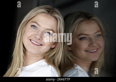 OSLO, Norway 20170309. Artist Astrid Smeplass. Photo: Cornelius Poppe ...