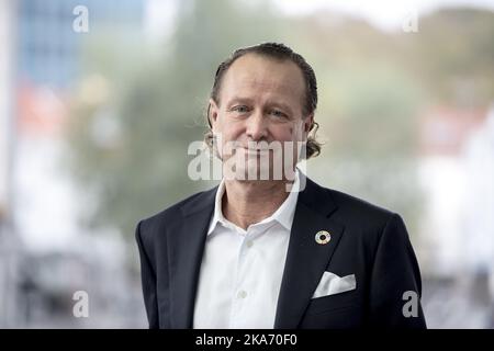 Stavanger, Norway 20171025. Storebrand buys SKAGEN in Stavanger. CEO of ...