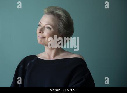 OSLO, Norway 20190411. Nordic Council's Literature Prize nominee Helle ...