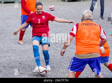 Asker 20220613. Princess Ingrid Alexandra and Erling Braut Haaland ...