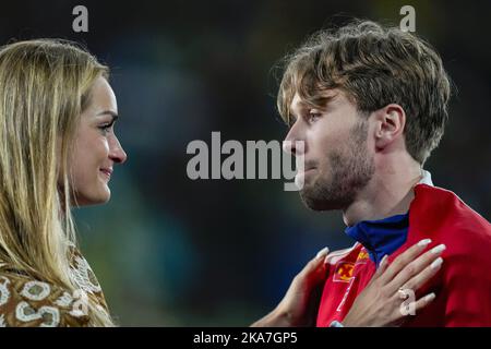 Munich, Germany 20220820. Paal Haugen Lillefosse took bronze in the ...
