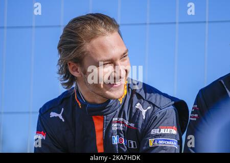 Rudskogen 20220917. Dennis Hauger is a guest driver in the Porsche ...