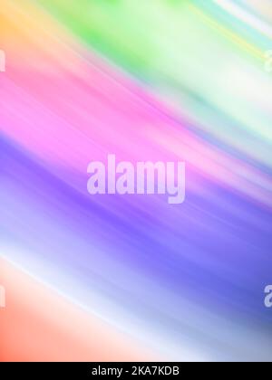 Rainbow holographic bokeh background. Multicolored overflows of color ...
