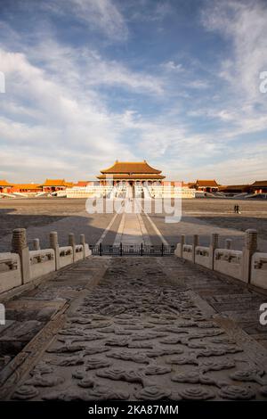 Beijing Imperial Palace Taihe temple Stock Photo - Alamy