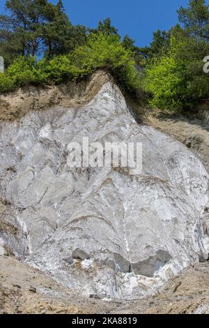 Praid resort - Romania seen from above, village, spring Stock Photo - Alamy