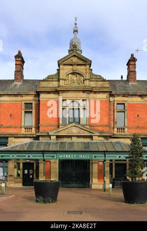 The Market Hall, Burton Upon Trent town, Staffordshire, England; UK ...