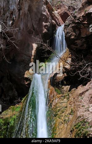 Located in Ankara, Turkey, Sogukkuyu Waterfall is located in a natural ...