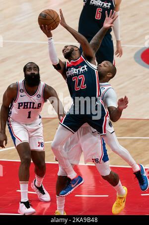 Philadelphia 76ers guard James Harden (1) during Game 1 in the NBA ...