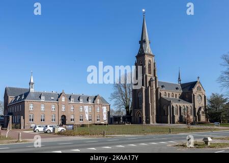 Catholic Antoniuskerk church and statue museum next to Dutch National ...