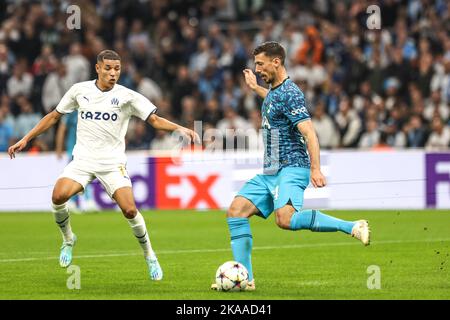 Marseille, France - November 1, 2022, Clement Lenglet of Tottenham ...