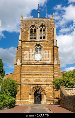 Holy Trinity Parish church Rothwell Northamptonshire England Stock ...