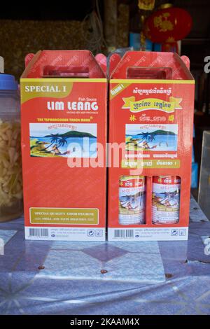 Fishing Village Crab Market Kep Cambodia Stock Photo - Alamy