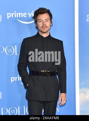 Westwood, CA, November 1, 2022. Harry Styles arriving at the Los ...