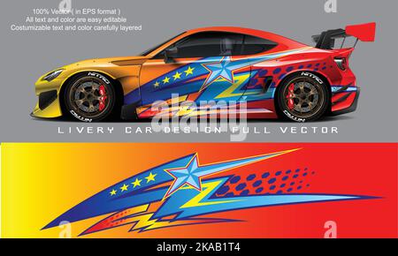 livery strip design for racing motif cars Stock Vector Image & Art - Alamy