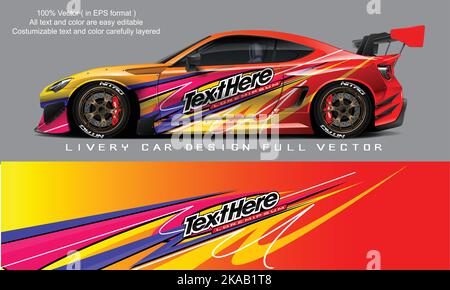 livery strip design for racing motif cars Stock Vector Image & Art - Alamy