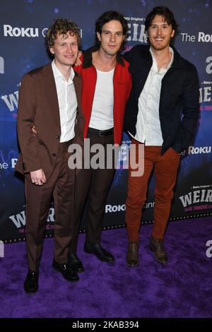 Jack Lancaster attending 'Weird: The Al Yankovic Story' New York ...