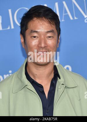 Westwood, CA, November 1, 2022. Leonardo Nam arriving at the Los ...