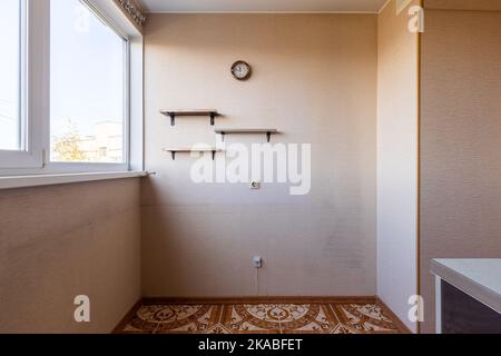 Empty room finished and ready to move in Stock Photo - Alamy