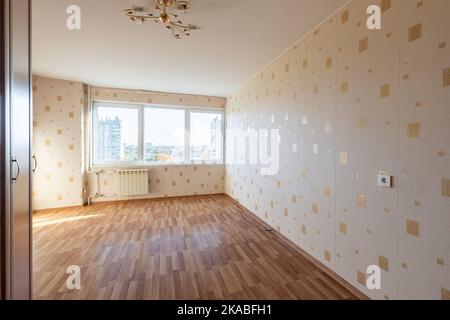 Empty room finished and ready to move in Stock Photo - Alamy