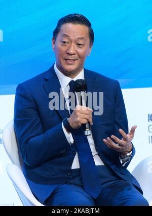 Joseph Bae, Co-CEO of KKR at the Global Financial Leaders Investment ...