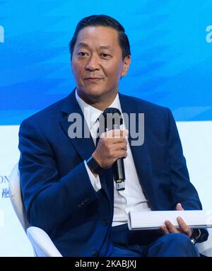 Joseph Bae, Co-CEO of KKR at the Global Financial Leaders Investment ...