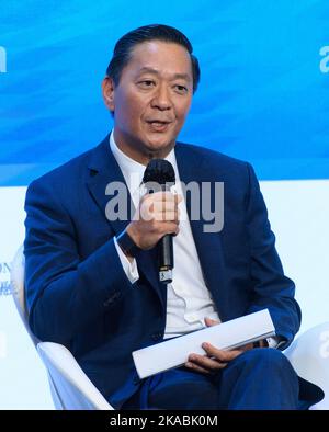 Joseph Bae, Co-CEO of KKR at the Global Financial Leaders Investment ...