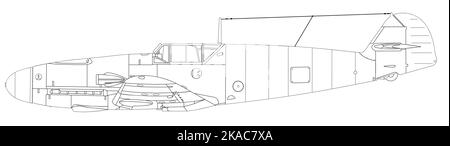 Messerschmitt Bf 109F-2 Stock Photo - Alamy
