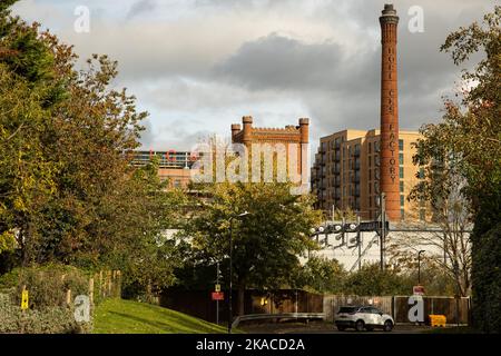 Slough, UK. The former Horlicks Factory site in Slough is undergoing a ...