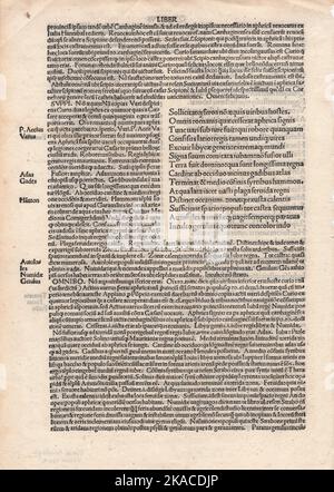 Early Printing & Book History / Incunabula / incunabulum / Liber Stock ...