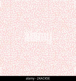 Hand drawn seamless pink micro dot texture, vector illustration Stock ...