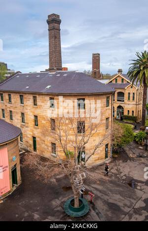 The former Darlinghurst Gaol in Sydney, now the National Art School was ...