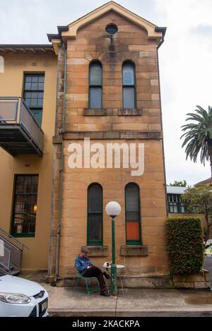 The former Darlinghurst Gaol in Sydney, now the National Art School was ...