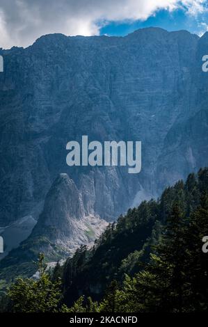 Montasio. Queen of the Julian Alps Stock Photo - Alamy