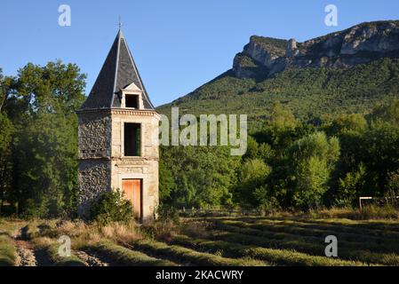 Hexagonal Shaped Folly, Tiny House or Tower House Saou Drôme France ...