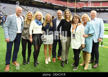 Amy Adams Strunk (3rd from the right) and friends at the NFL Football ...