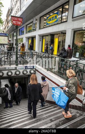 IKEA PARIS LA MADELEINE Stock Photo - Alamy