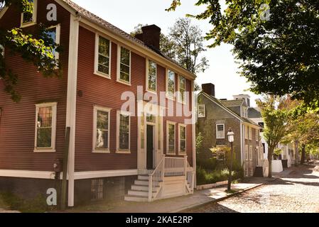 Large Mansion Houses, Nantucket Island, Cape Cod, USA Stock Photo - Alamy