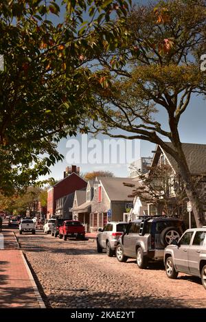 Main Street, Nantucket Island, USA Stock Photo - Alamy