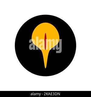 Lord VItthal Tilak icon (Hindu God Name). Mauli tilak with a black ...