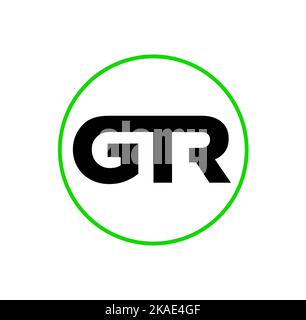 A vector of a 'GTR' logo on a white background Stock Vector Image & Art ...