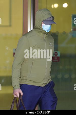 Serving Metropolitan police officer Jonathon Cobban arriving at ...