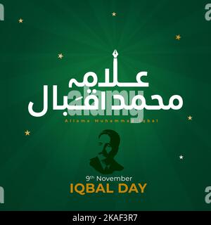 Allama Muhammad Iqbal 9th November - National Poet of Pakistan - Quote ...