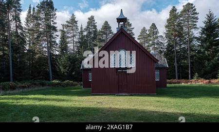 Altyre Red Chapel Stock Photo - Alamy
