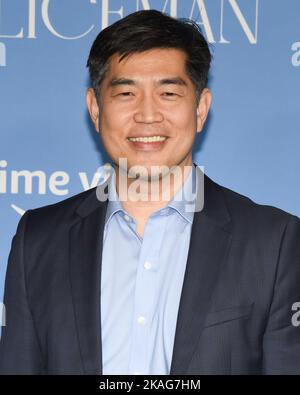 Albert Chang attends the Los Angeles Premiere of "Blood Ransom" held at ...